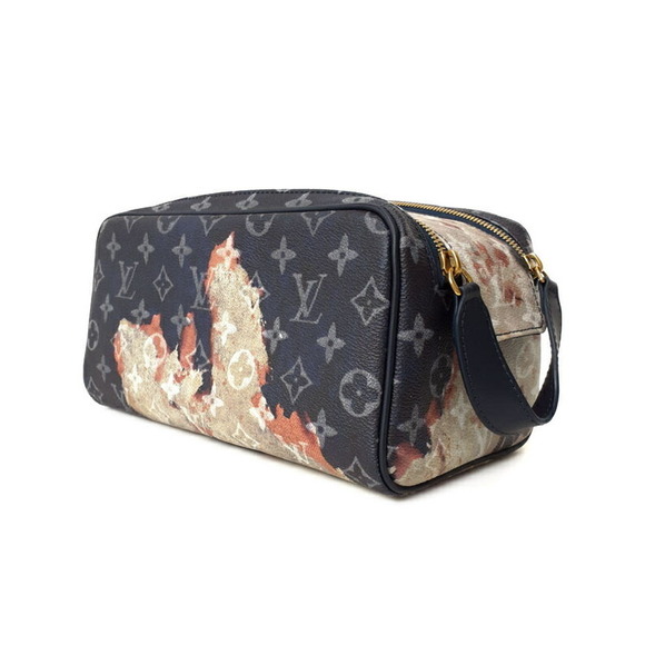 Louis Vuitton | Bags | Louis Vuitton Kit Bleach Blue Dop Handbag ...